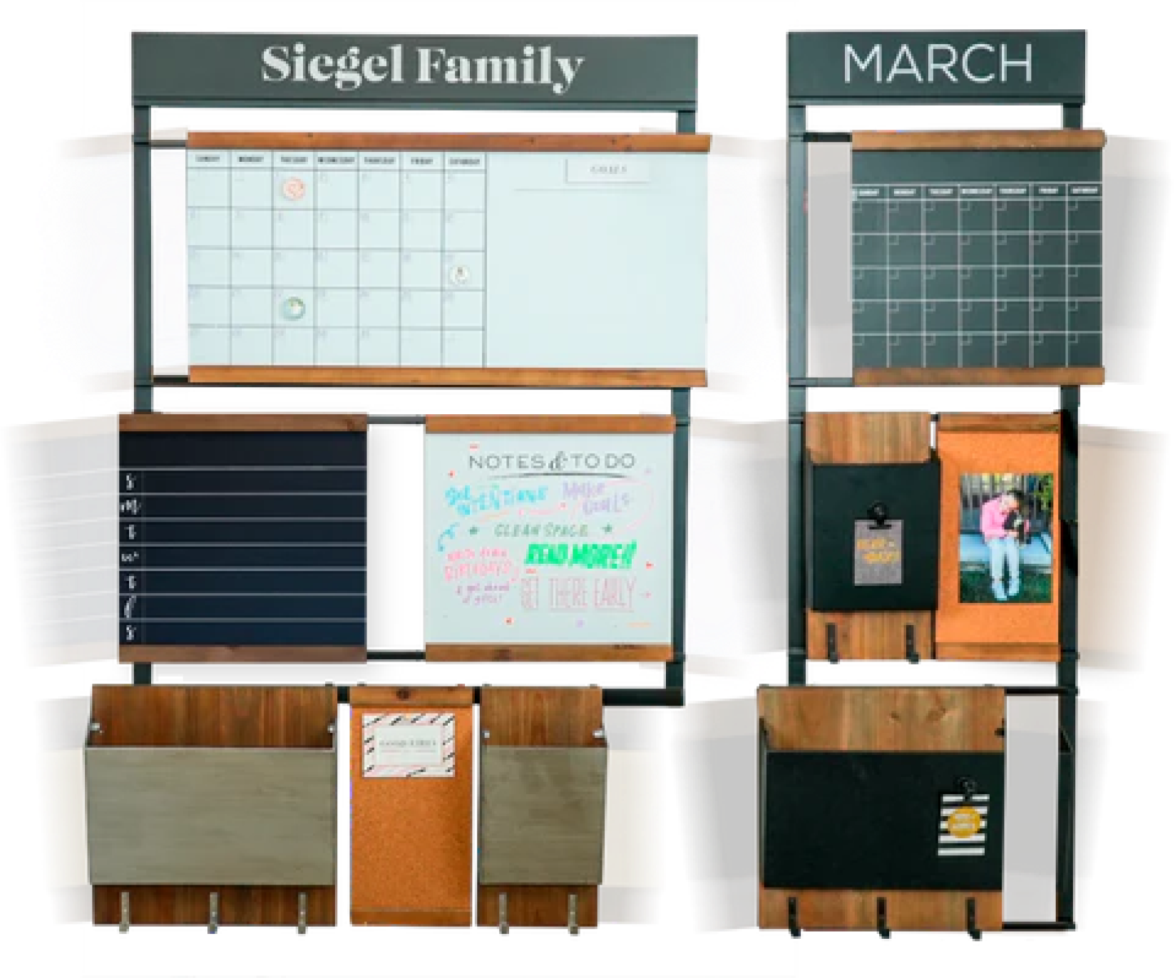Wall Organizers and Family Command Centers Simplified - 1THRIVE