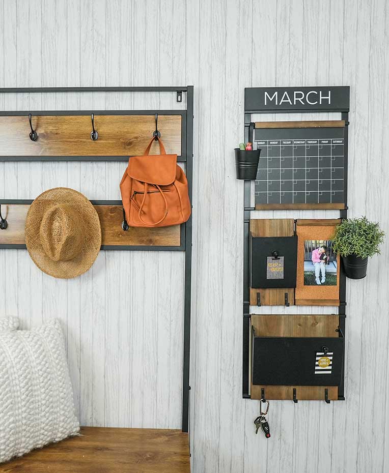 Black Matte File Holder - Wall Organizer Add-On - 1THRIVE